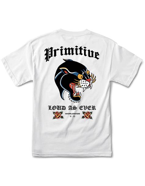 Primitive Streets Mens Tee White Tillys