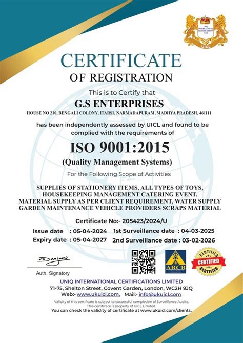 Iso 9001 2015 Certificate Service At ₹ 2500 Certificate In Noida Id 2853698764748