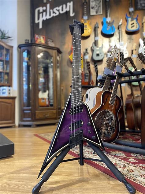 Ormsby Metal V Headless 7 String Purrpull Run16 Reverb