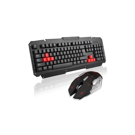 Keyboard And Mouse Bundles 2 4ghz Wireless Multimedia Keyboard Metal And 6 Buttons Wireless