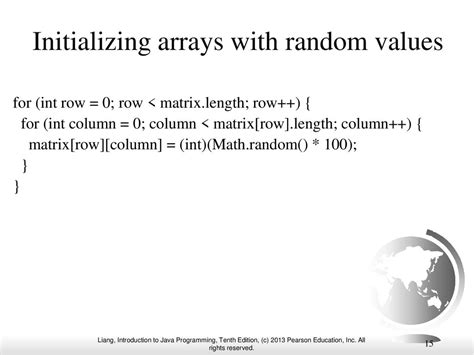 Chapter 8 Multidimensional Arrays - ppt download