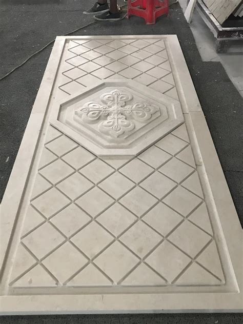 Beige Limestone Columns And Sculpture For Villa Outerior Design China