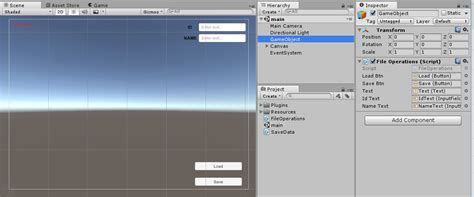 Unity3d Samples Unity3d Save Load Datajson