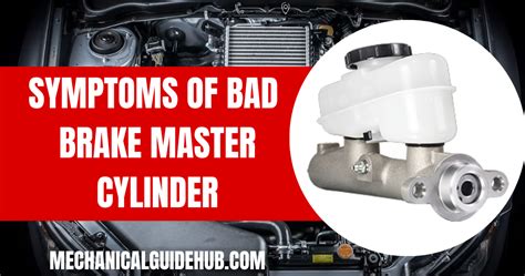 5 Symptoms Of Bad Brake Master Cylinder