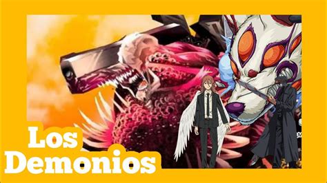 Los Demonios Chainsaw Man Demonio Pistola Katana Man ángel