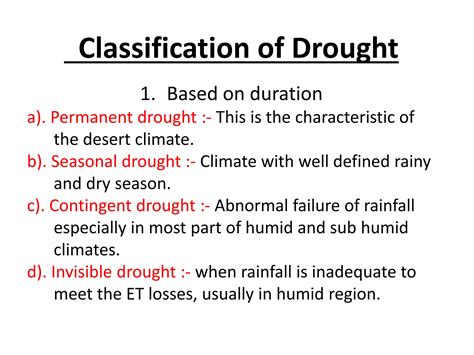 Lecture On Drought By Harish Singh Pptx Weather Science
