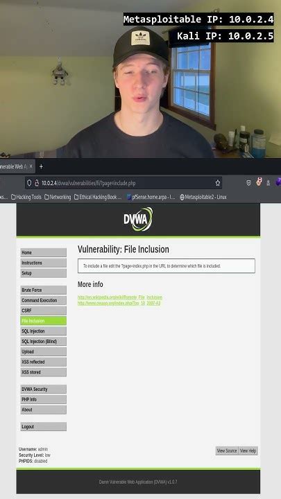 Learn To Hack Day 22 Local File Inclusion Lfi Cybersecurity Hacker