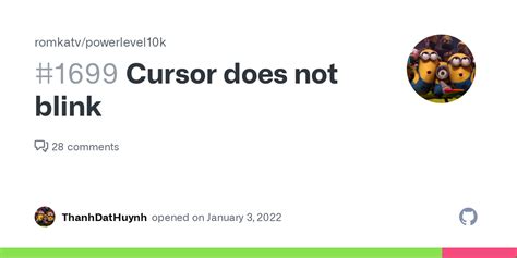 Cursor Does Not Blink · Issue 1699 · Romkatvpowerlevel10k · Github