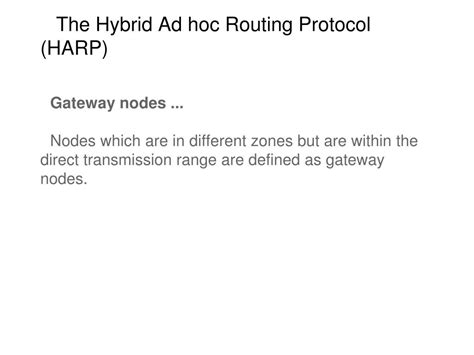 Ppt Some Typical Routing Protocols In Mobile Ad Hoc Networks Powerpoint Presentation Id1808541