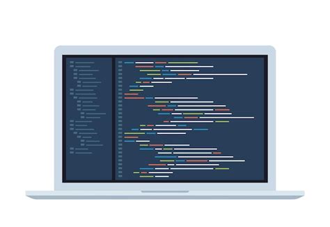 Concepto De Vector De Codificación De Software De Computadora