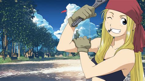 Winry Rockbell By Makaramoto On Deviantart