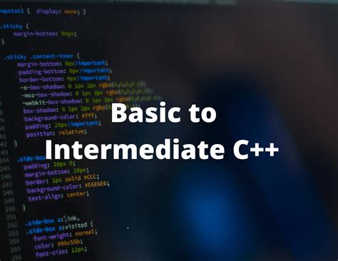 Basis To Intermediate C Programming Knowasap