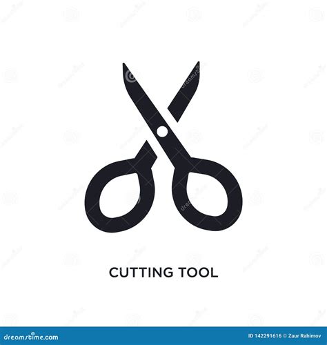 Cutting Tool Isolated Icon Simple Element Illustration From Sew