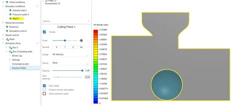 strange cfd results with velocity inlet and outlet project support