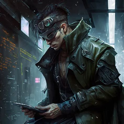 Shadowrun Character Portraits Midjourney Prompt Promptbase