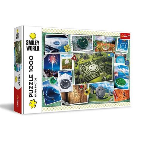 Puzzle 1000 Pièces Smiley Happy Photos Cdiscount Jeux Jouets