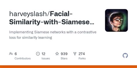 GitHub Harveyslash Facial Similarity With Siamese Networks In Pytorch Implementing Siamese