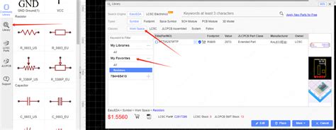 library faq easyeda std user guide