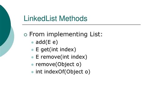 Csci 3333 Data Structures Linked Lists Ppt Download