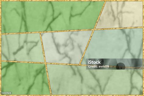 현대 모자이크 인레이 스테인드 글라스 스타일로 일러스트레이션 아르 데코 배경 기하학적 패턴 대리석 질감과 황금 인공 석조 구조