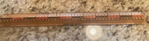 Vintage Classroom Ruler Etsy
