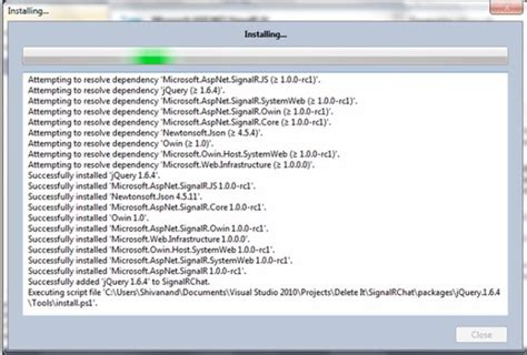 Signalr Simple Chat Application In C
