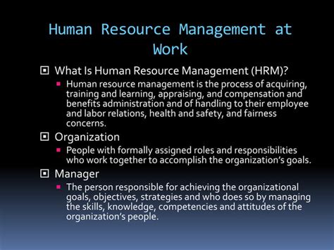 dr jhansi rani m r module 1 introduction to human resource