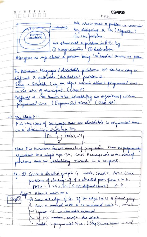 Toc Theory Of Computation Notes Daalal Date We Wow That A Poblenm