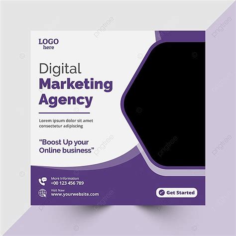 디지털 마케팅 광고 배너 템플릿 Psd 다운로드 디자인 자료 다운로드