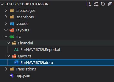 Change The Folder Of The Extension Layout Files FORNAV