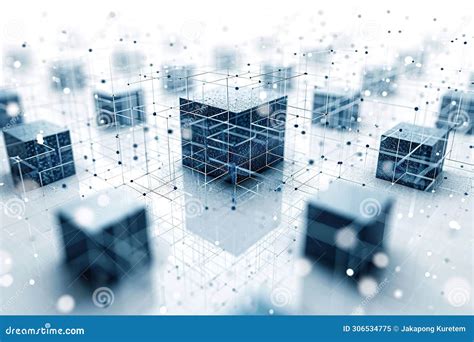 A Data Network Of Cube Connected A Small Neural Network Stock