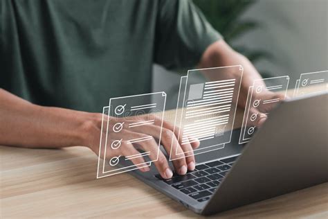 Document Management System Dms Concept Stock Image Image Of Hand Businessman 267272085