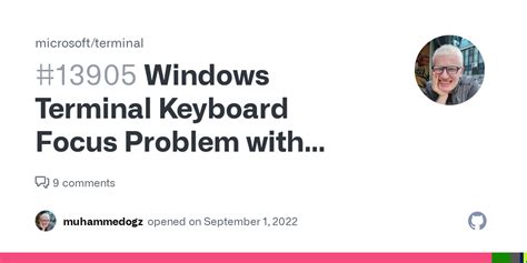 Windows Terminal Keyboard Focus Problem With Magnifier Issue Microsoft Terminal GitHub