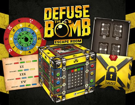 Defuse The Bomb Printable Escape Room Diy Spy Escape Room At Home
