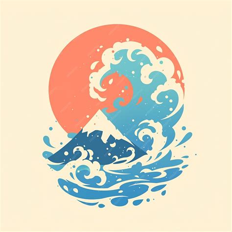 Premium Vector Japanese Hot Spring Patterns With Steamy Water Premium Vector Japanese Hot Spring Patterns With Steamy Water