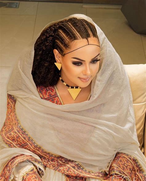 Elegant Habesha Kemis Traditional Ethiopian Dress Zuria Fetil
