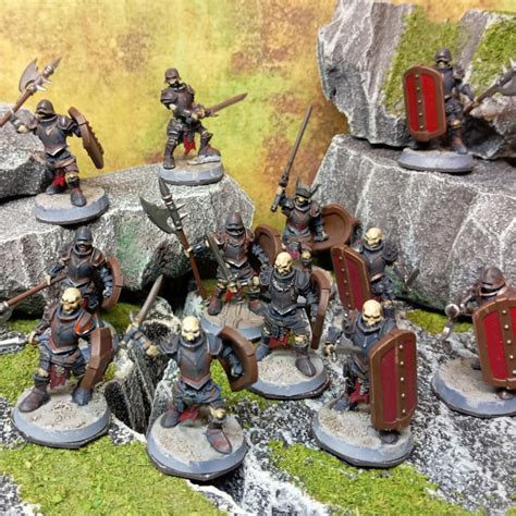 3d Print Of Vampiric Skeleton Guard By Jarzynek