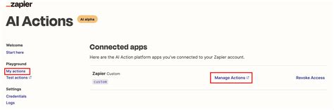 将 Zapier Ai Actions 配置为 Tool Gptbots