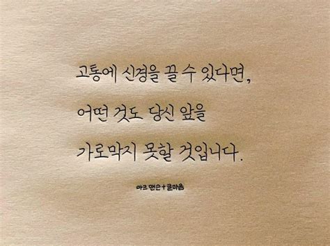 캘리그라피에 있는 핀 2024 현명 인용구 영감을 주는 인용구 인생 좋은글