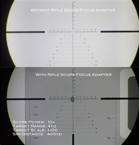 37 dfat 12ft rifle scope focus adapter — laserhit modern firearm training at home