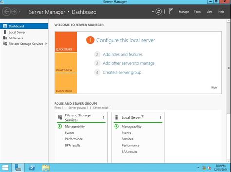 Windows Server R Initial Configuration TECHNIG