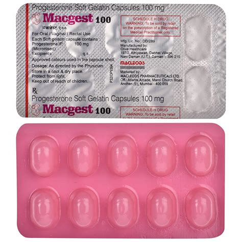 Macgest 100 Capsule View Usage Side Effects Price And Subtitute Egmedi