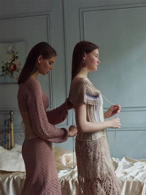 Вязание на подиуме Платья Подиумы Мода