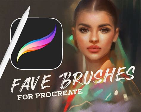 PROCREATE SAMPLE Brush Set Procreate Brushes Best Procreate Brushes Procreate Bundle Glitter