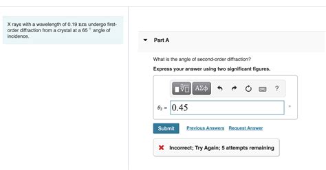 Solved X Rays With A Wavelength Of 0 19 Nm Undergo First