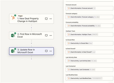 how do i create a zap to sync hubspot property updates to microsoft