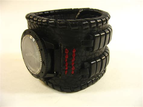 Bad Love Leather Double Rib Fossil Watch Band