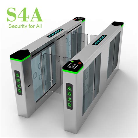 Access Control Turnstiles Manufacturer Swing Facial Recognition Turnstile Gate Door Access