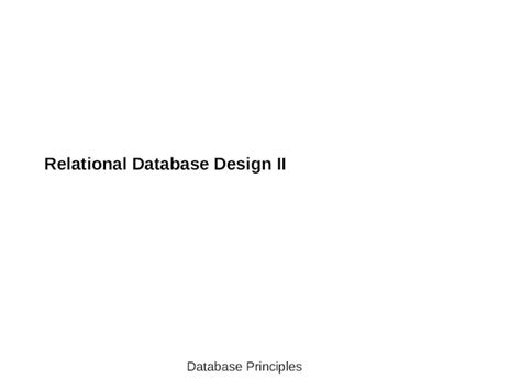 ppt relational database design ii dokumen tips