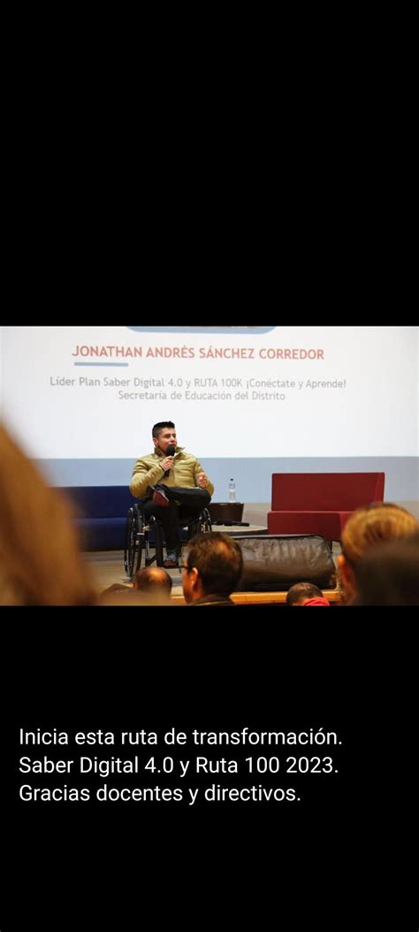 Jonathan Andrés Sánchez Corredor Posted On Linkedin